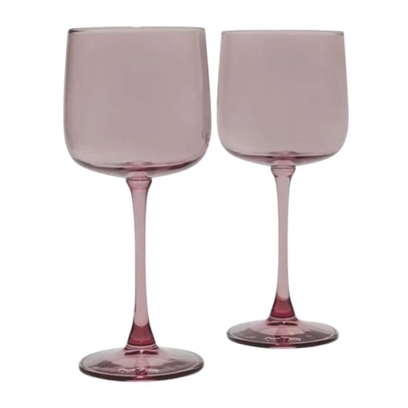 Our Place | Dining | Our Place Tinted Wine Glasses Solid Set Of 2 ...